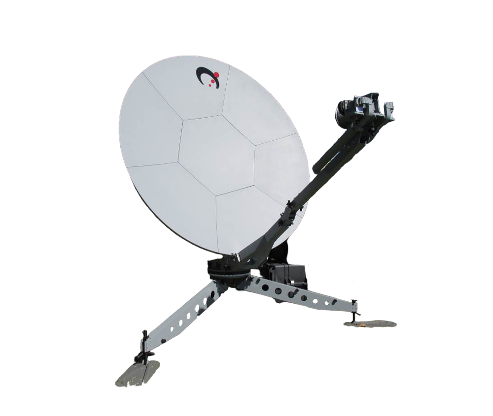 Sat-Lite 80 cm Manual & Motorized Manpack Antenna | Systems & Services Limited